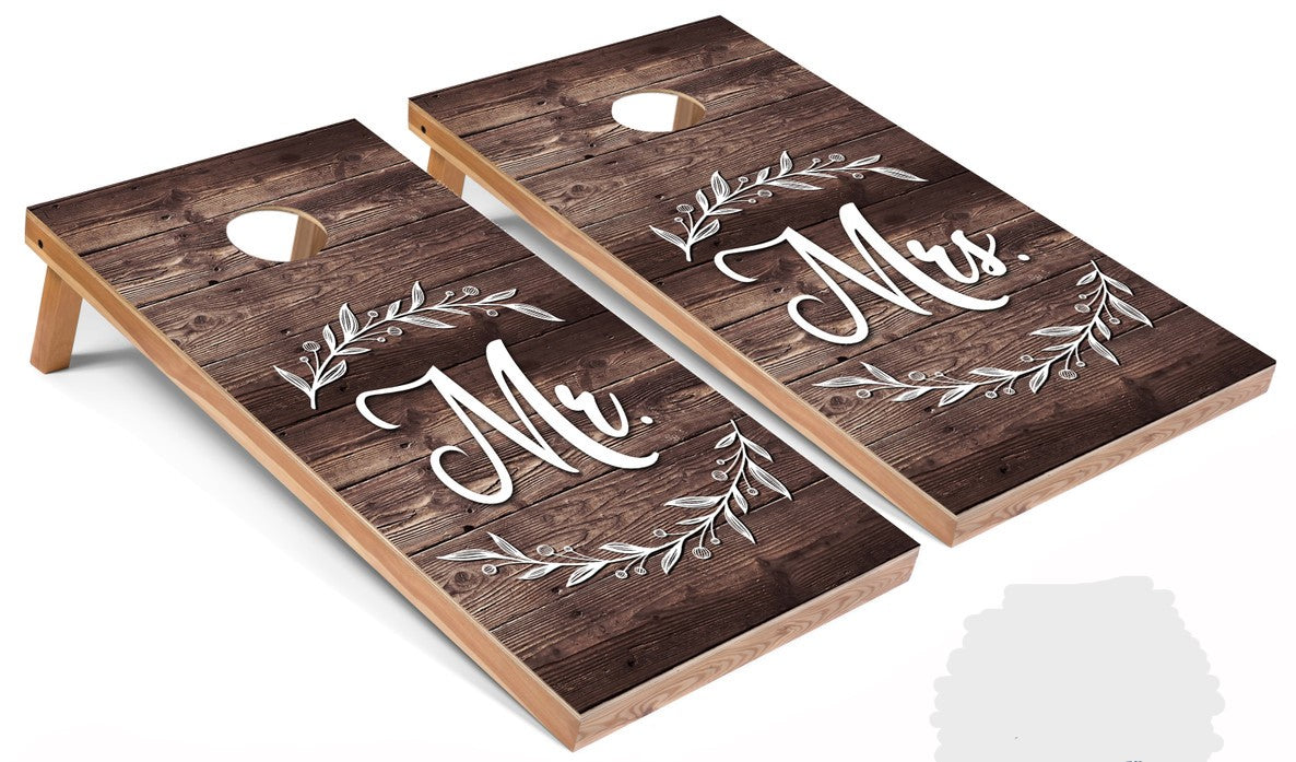 Mr. & Mrs. wedding set – DP Woodworks